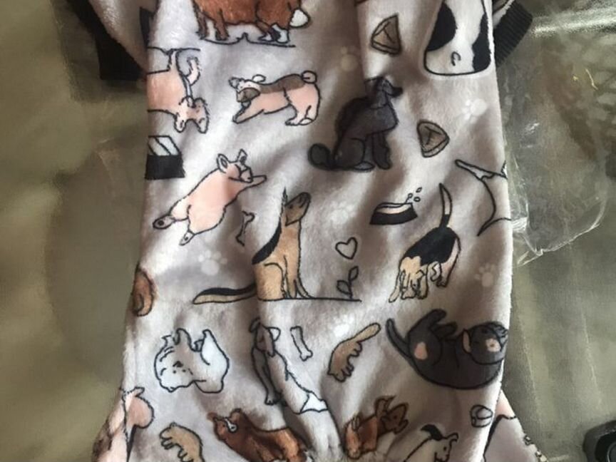 Пижама для маленьких и средних собак