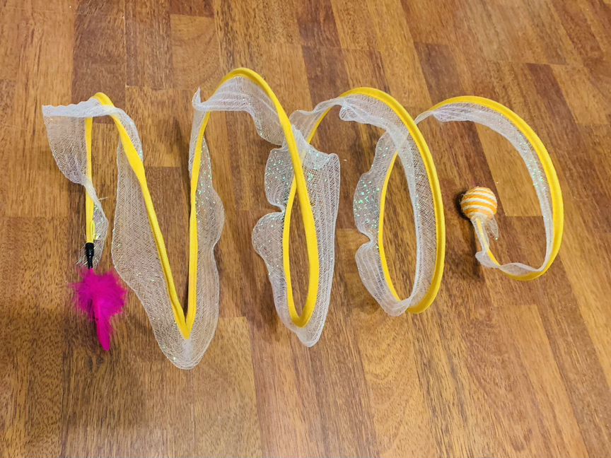 Тоннель-спираль для кошек, 240*600