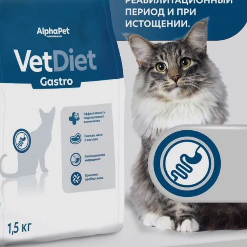 Сухой корм для кошек alphabet