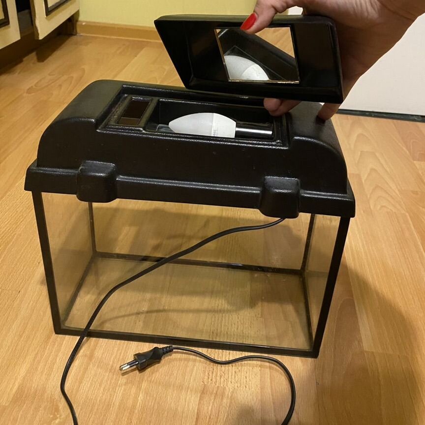 Аквариум с подсветкой 10 л