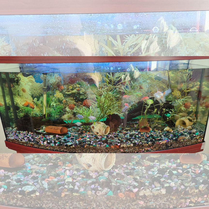 Аквариум с тумбой 280 л