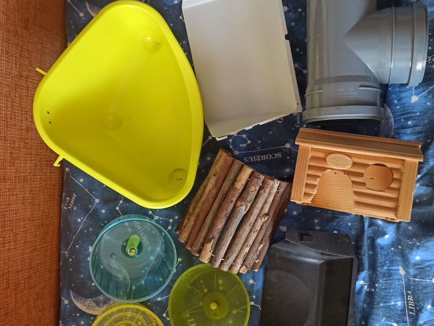 Аксессуары в клетку для грызунов