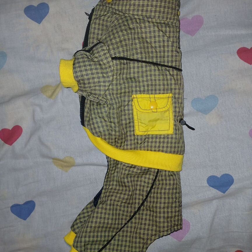 Костюм для маленькой собаки зимний