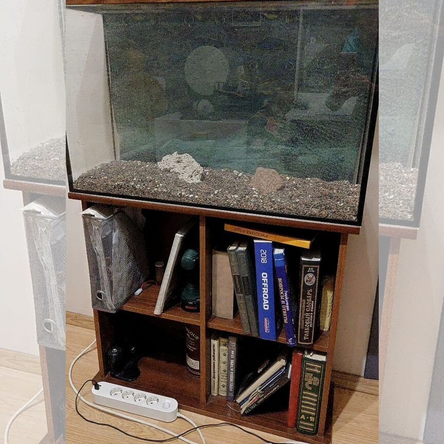 Аквариум 100л с тумбой