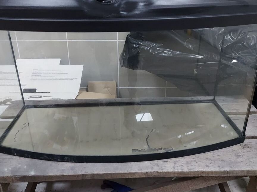 Аквариум панорамный Aquael 100л