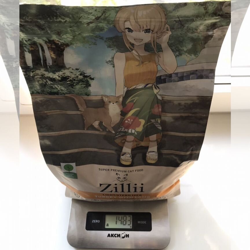 Сухой корм для кошек zilli