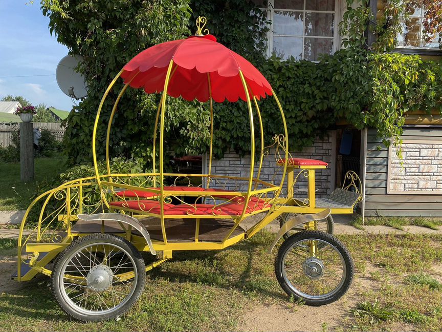 Карета для пони "Апельсин"