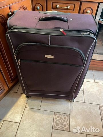Чемодан на 4-х колесах Samsonite XL купить в Москве | Личные вещи | Авито