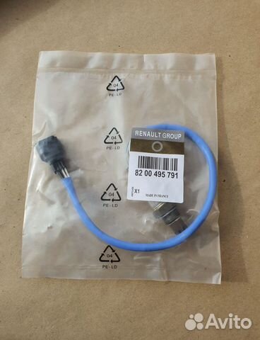 Датчик кислорода - 8200495791 синий купить в Москве RENAULT 8200495791 ...