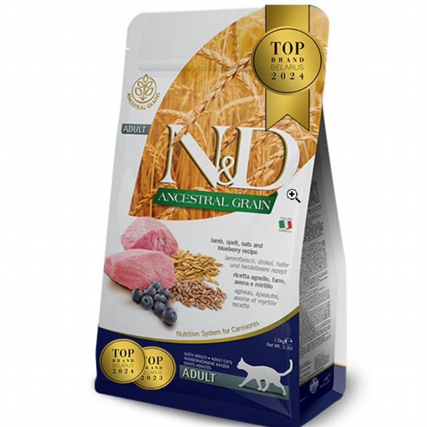 Корм для кошек Farmina N&D Ancestral Grain 10kg