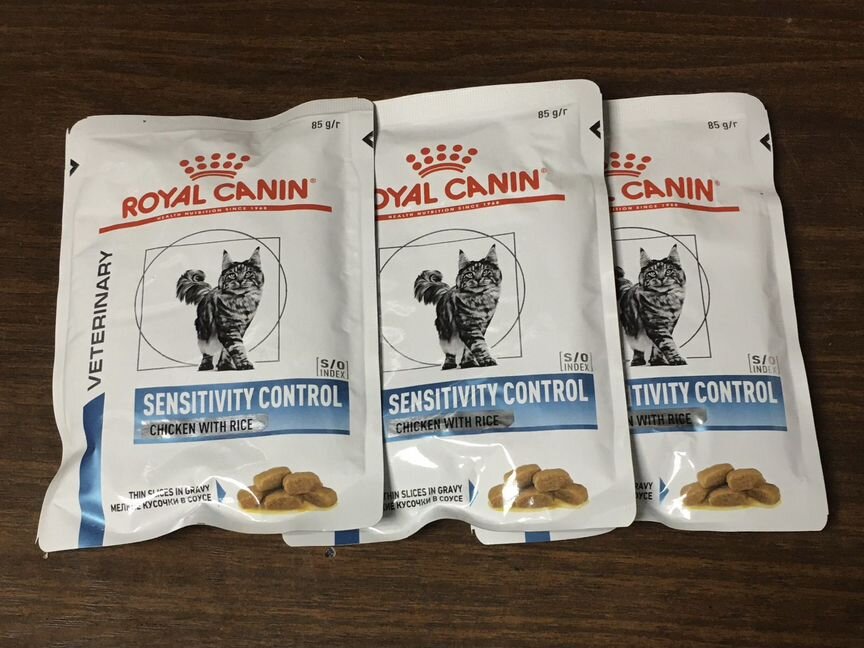 Паучи для кошек Royal Canin Sensitivity Control
