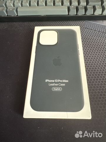 Чехол на iPhone 13 pro кожаный оригинал б/у купить в Москве ...