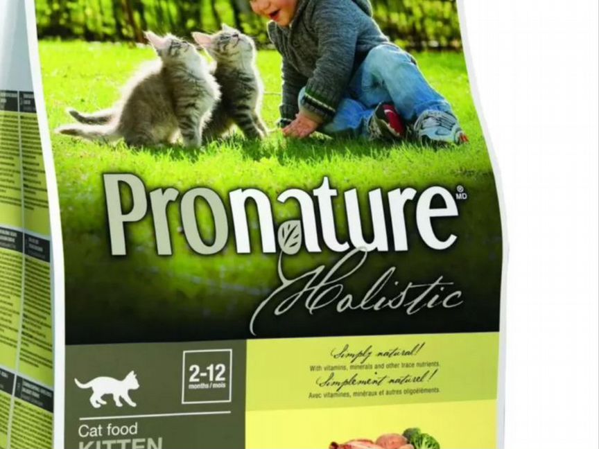 Pronature Holistic Корм д/котят, курица