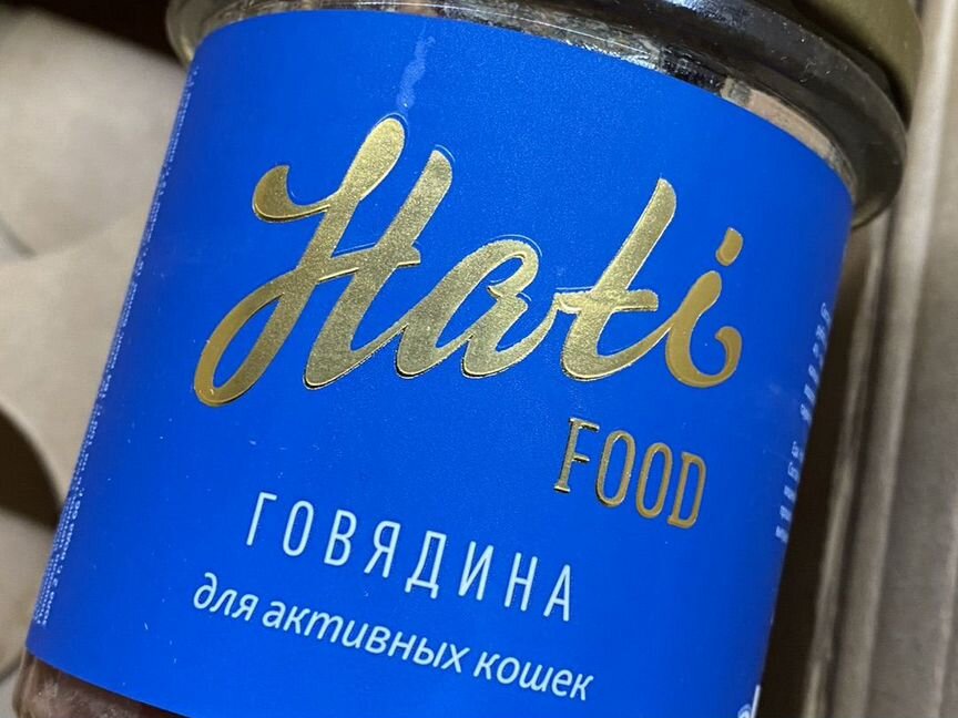 Влажный корм для кошек hati