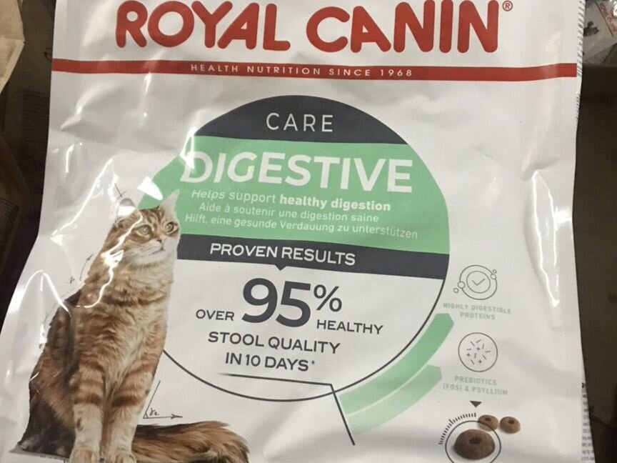 Корм для кошек royal canin digestive