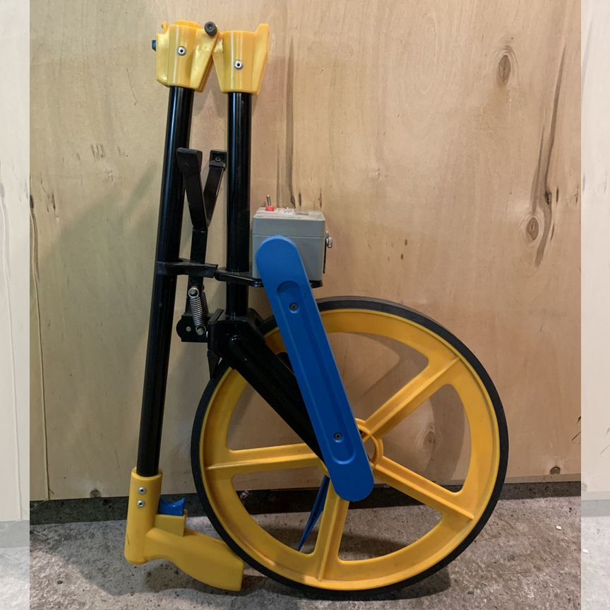 Дорожное колесо курвиметр