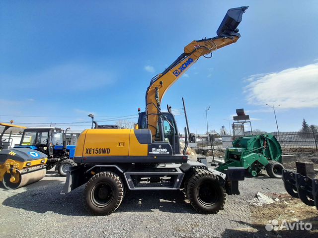 Колёсный экскаватор XCMG XE150WD, 2022 купить в Перми | Транспорт | Авито