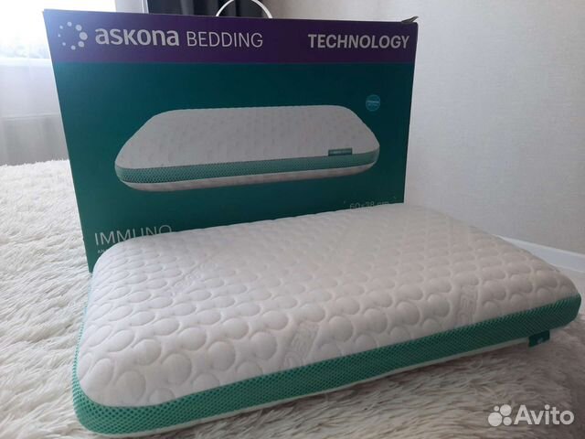 Подушка анатомическая Askona immuno купить в Екатеринбурге | Личные ...