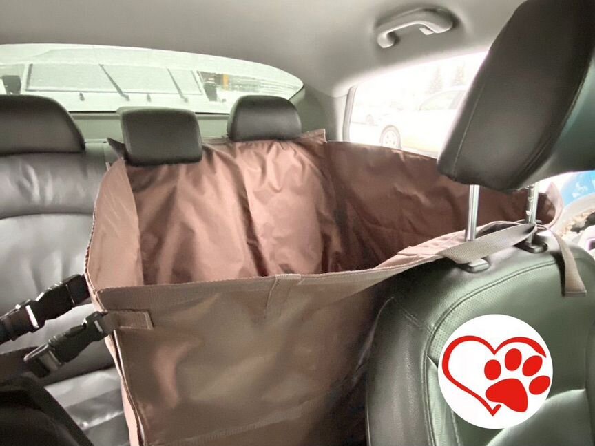 Автогамак для перевозки собак на 2/3 сиденья