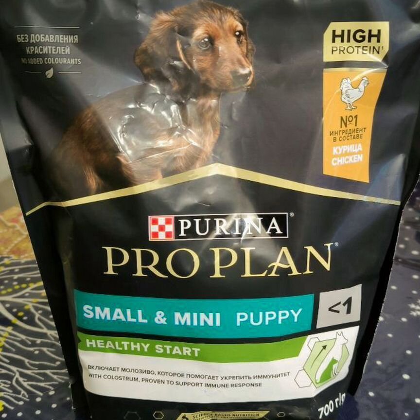 Корм Purina Pro Plan Puppy Small Mini для щенков