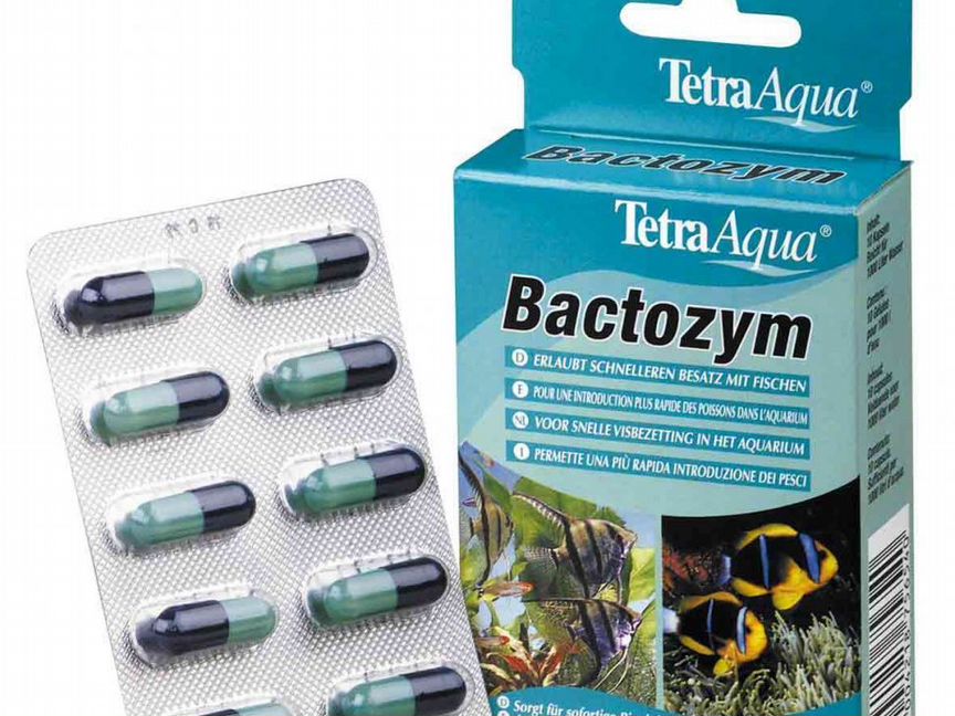 Tetra Bactozym - 10капсул Средство для биоактиваци