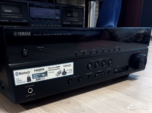 Ресивер Yamaha RX-V379 Bluetooth 4K Ultra HD купить в Москве ...