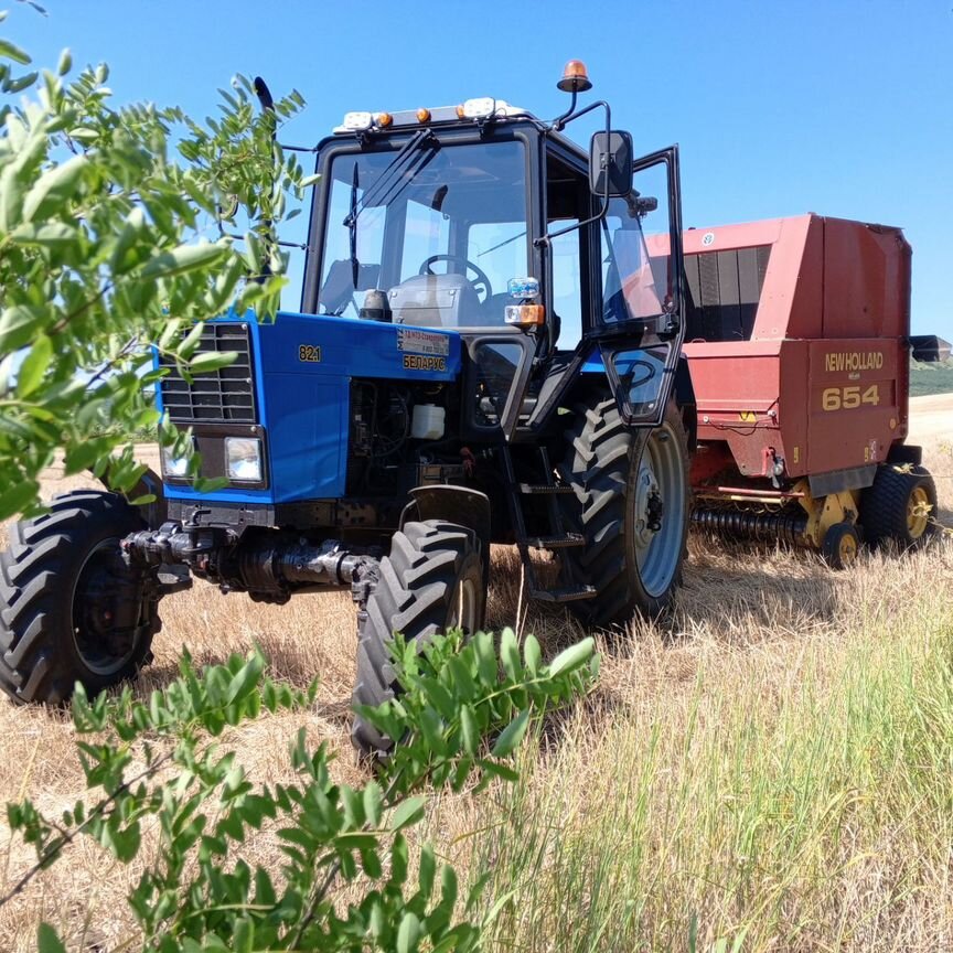 Заготовка сено солома