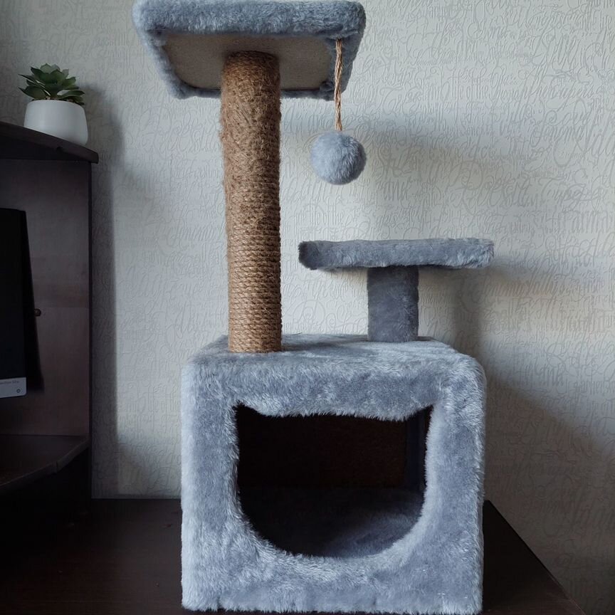 Кошкин домик с когтеточкой