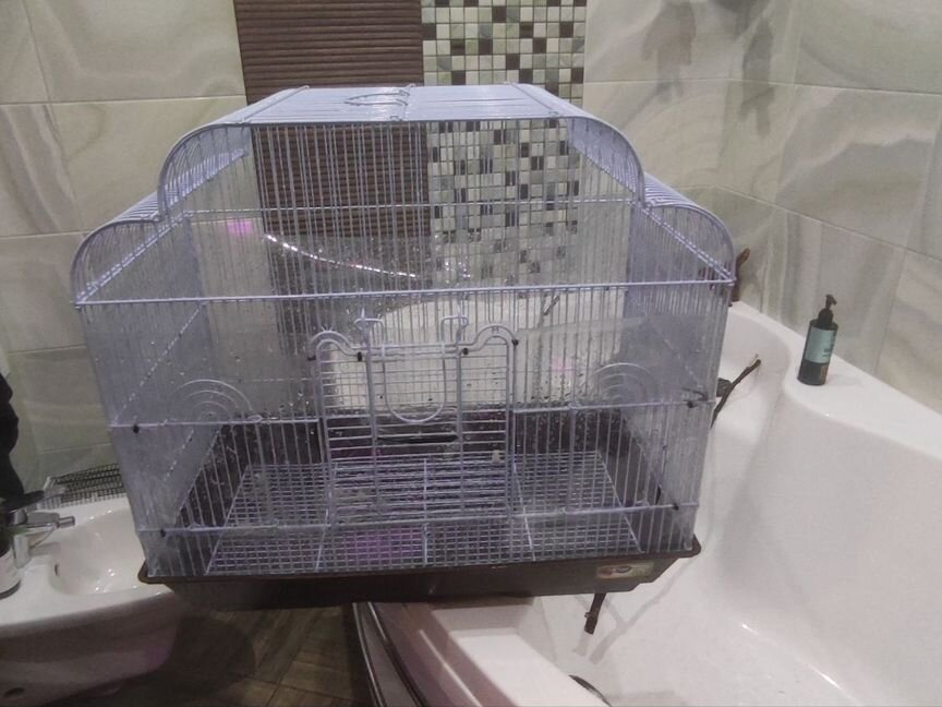 Клетка Triol 39001 для птиц, эмаль, 660*380*610мм