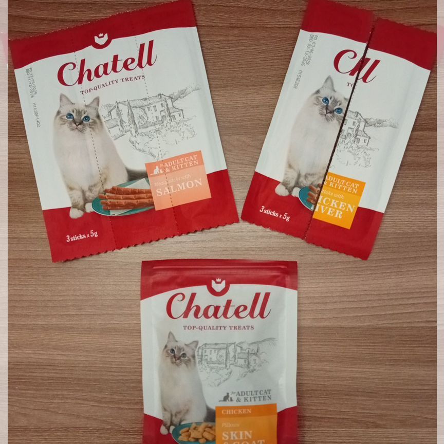 Лакомство для кошек Chatell