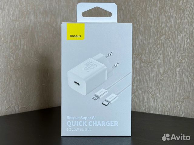 Baseus. Зарядное устройство с кабелем 20W купить в Санкт-Петербурге с ...