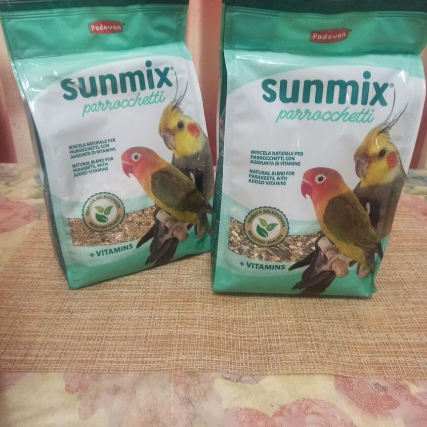 Корм для попугайчиков