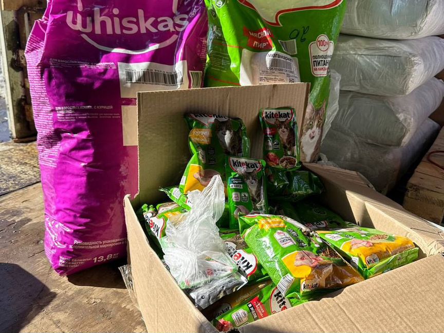 Кошачий корм вискас, китекет