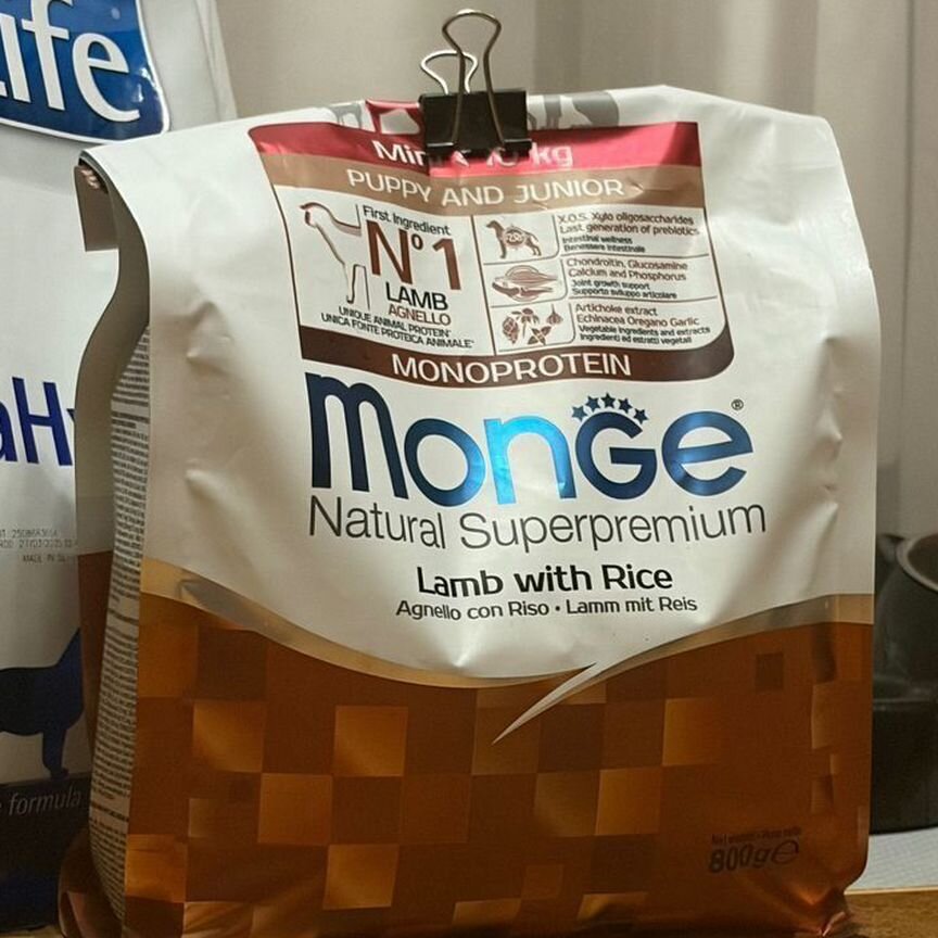 Корм для собак monge mini 10kg