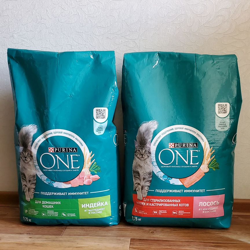 Сухой корм для кошек purina one 9.75 кг Пурина