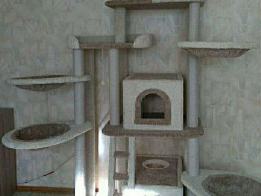 Когтеточка - игровой комплекс "Город кошек"