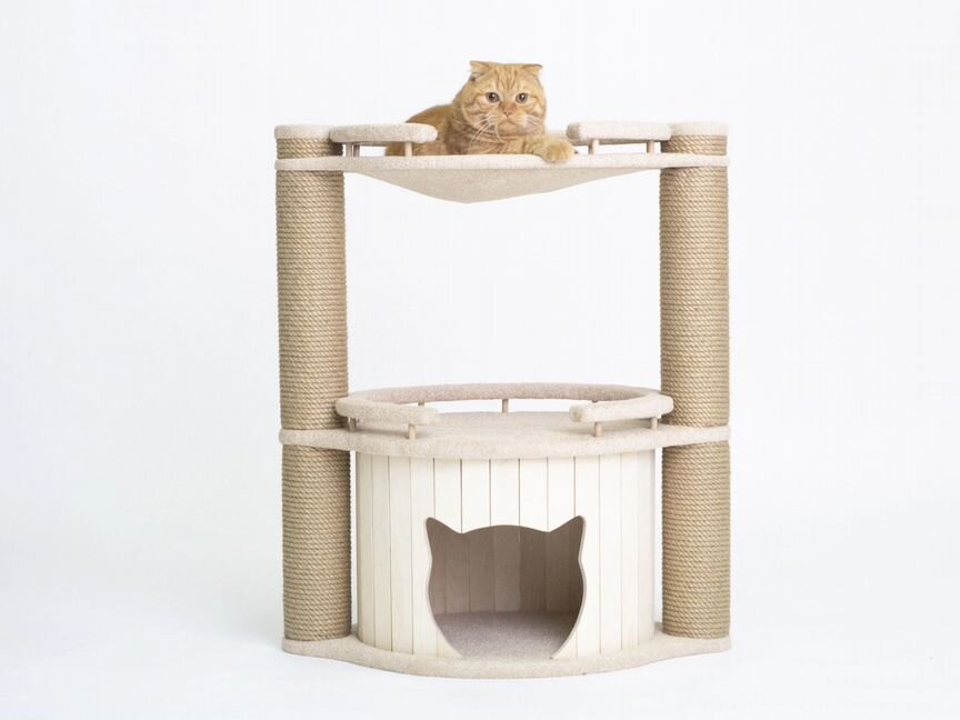 Котодом с когтеточкой