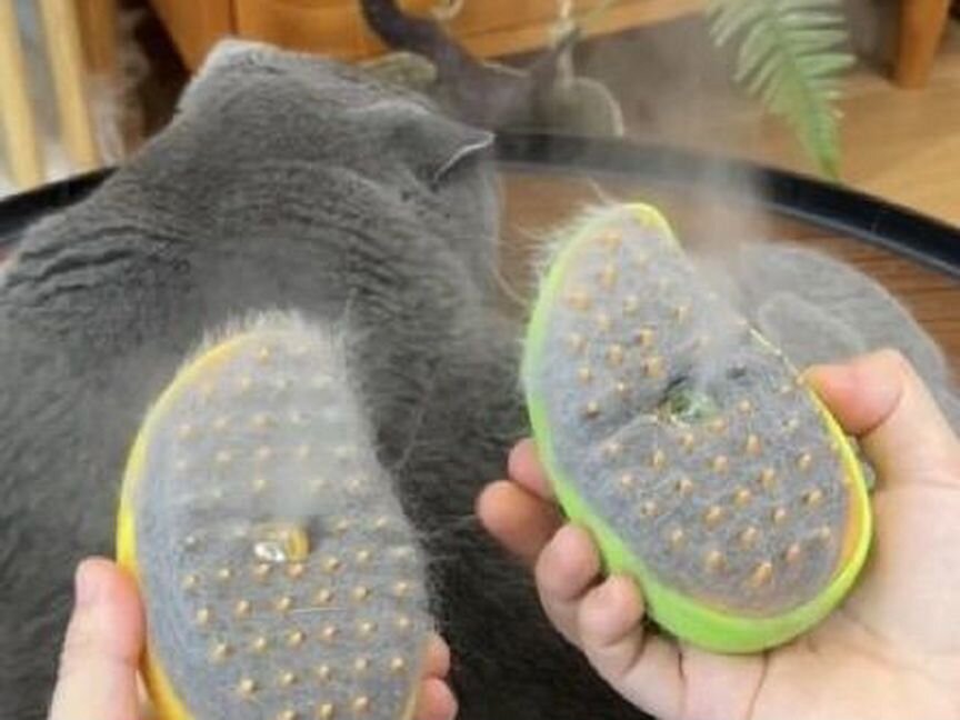 Паровая щетка для кошек и собак