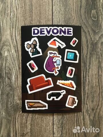 Стикеры Qiwi Devone купить в Москве | Хобби и отдых | Авито