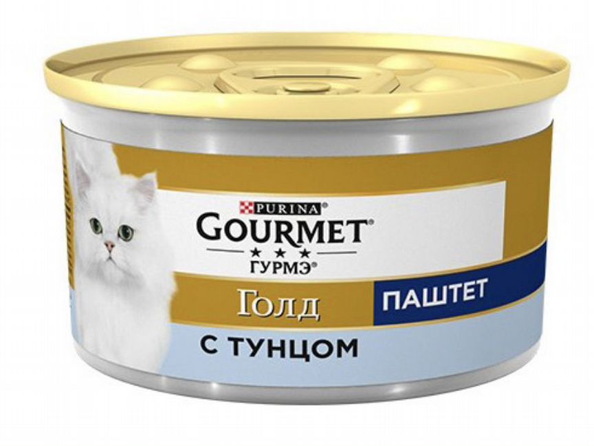 Гурмэ Голд паштет с тунцом 23 шт (Франция)