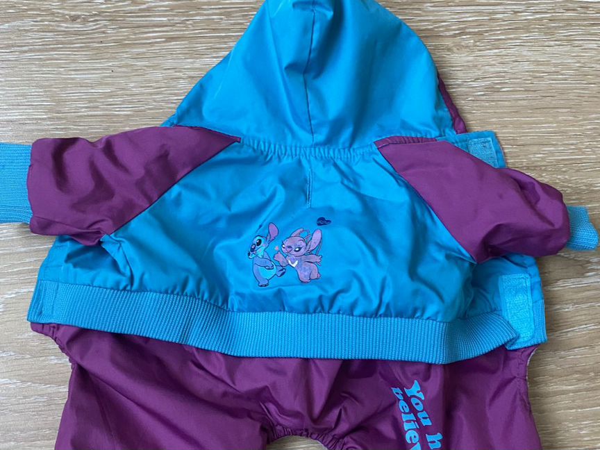 Осенний костюм на щенка