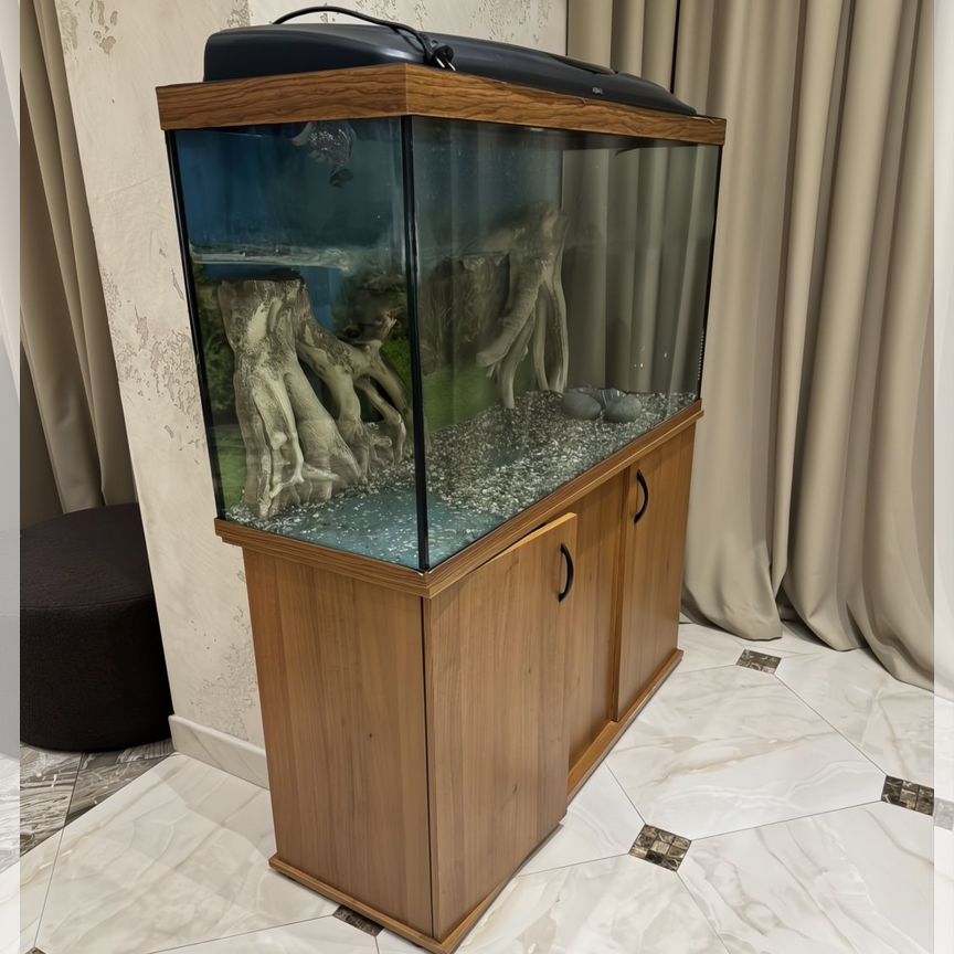 Аквариум с тумбой aquael