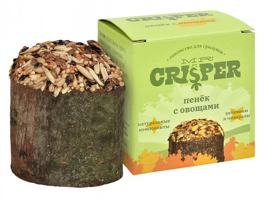 MR.Crisper лакомство для грызунов "Пенек"