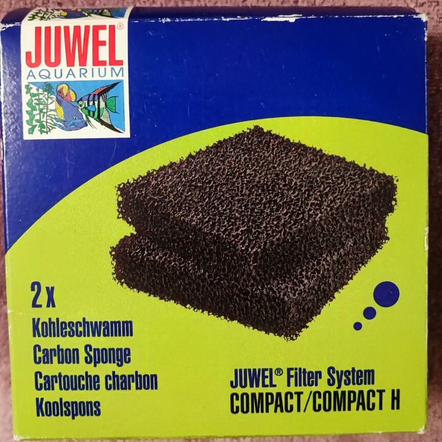 Губка угольная для фильтра juwel Jumbo