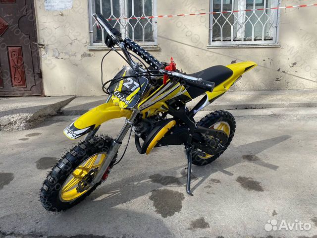 Новый детский питбайк 49сс купить в Астрахани | Транспорт | Авито