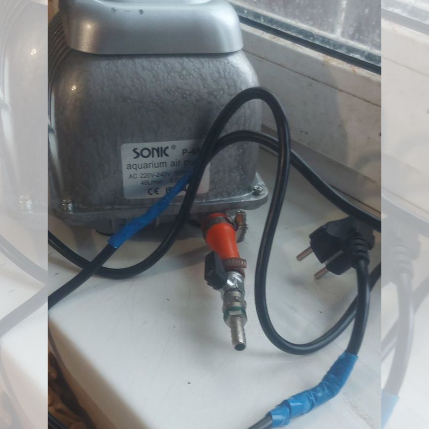 Компрессор Sonic P-45 для аквариума, септика и тд