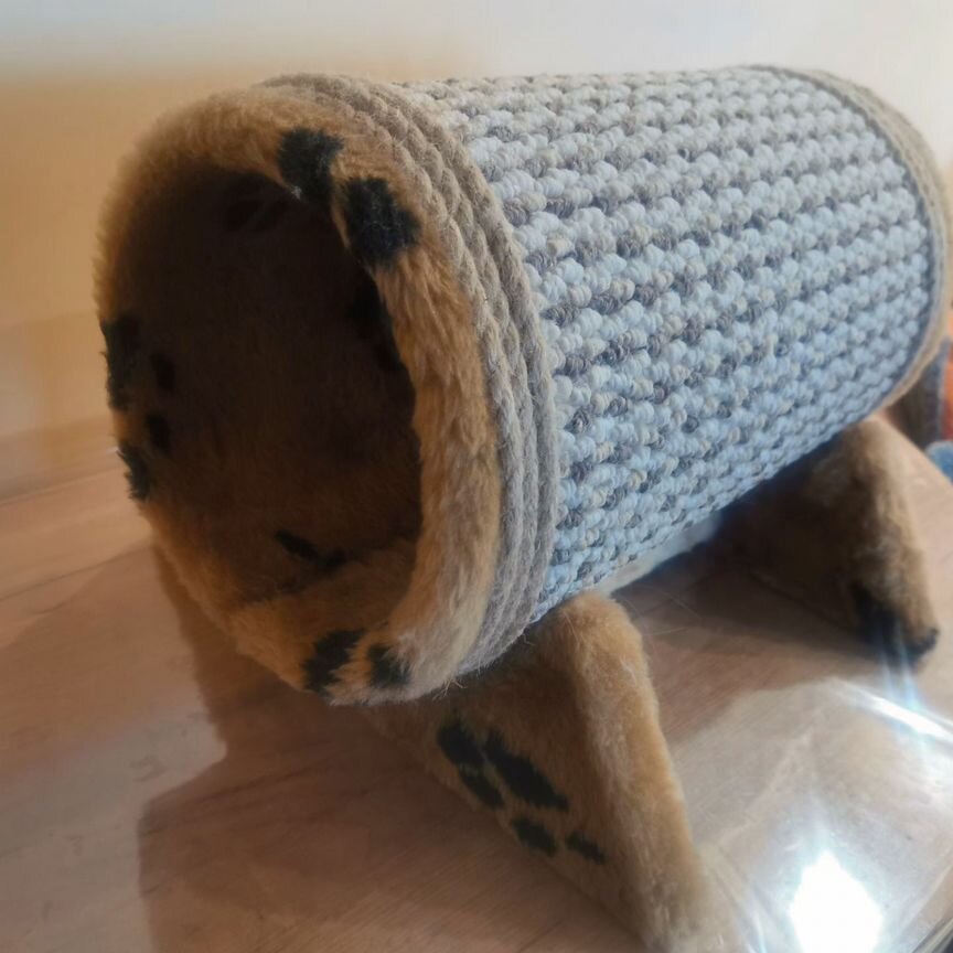 Бочка домик для кошки