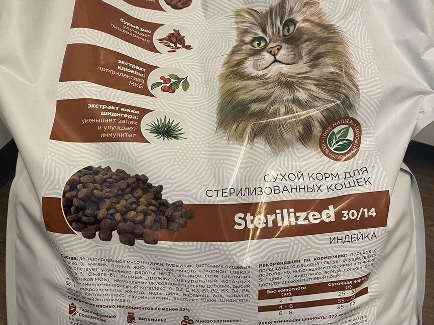 Сухой корм для кошек Clan