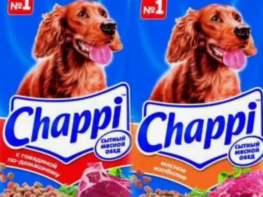 Корм для собак chappi 15кг москва и мо