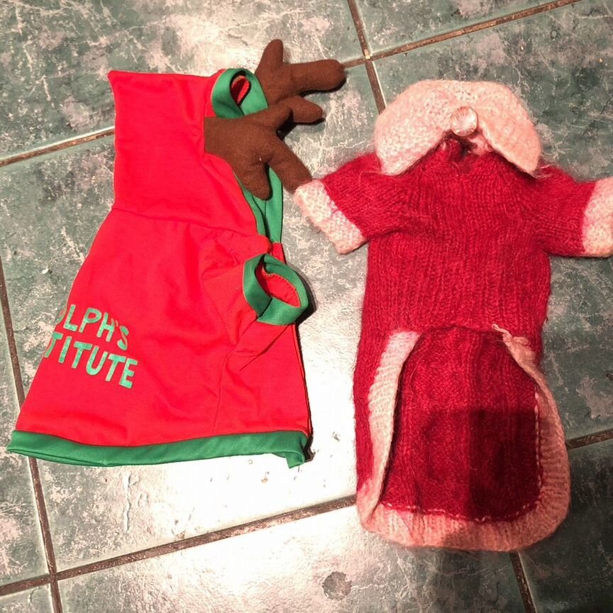 Новогодний костюм собачки